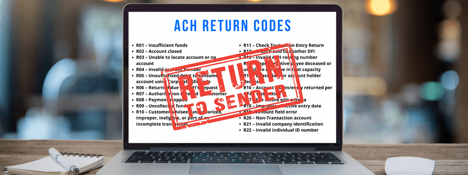 Return to Sender: Selecting Relevant ACH Return Reason Codes | CUWN